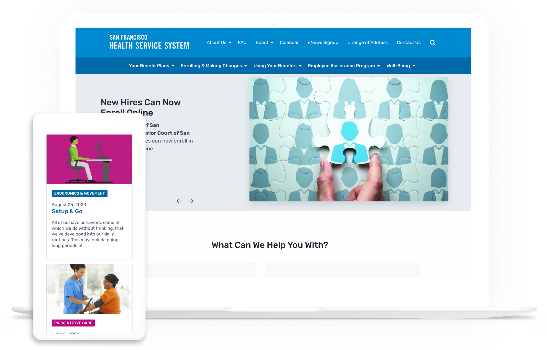 San Francisco Health Service System | Kanopi Studios