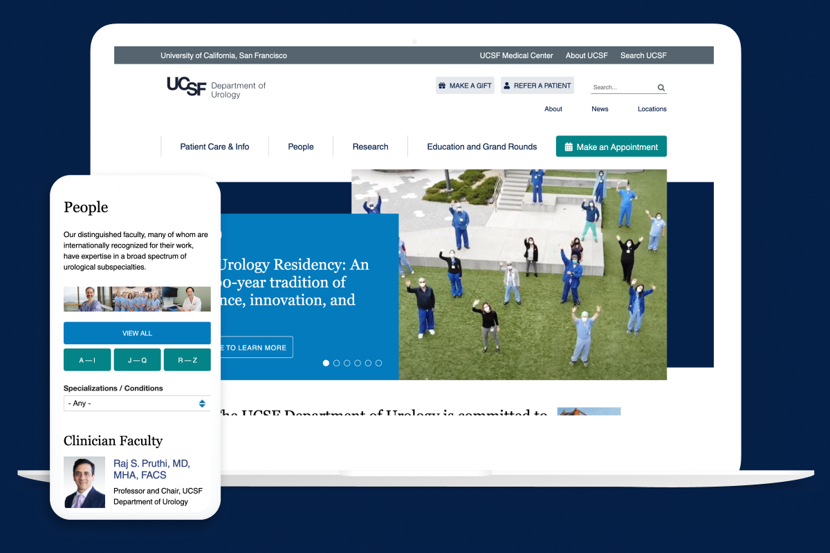 UCSF Urology | Kanopi Studios
