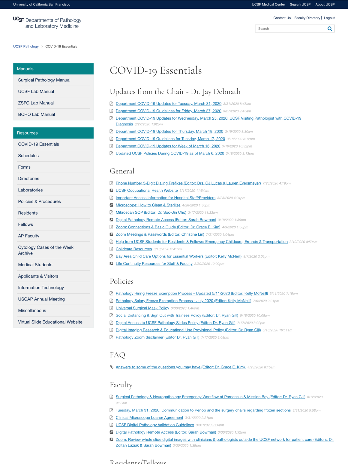 UCSF Pathology | Kanopi Studios