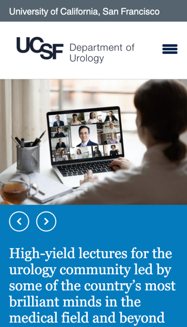 UCSF Urology | Kanopi Studios