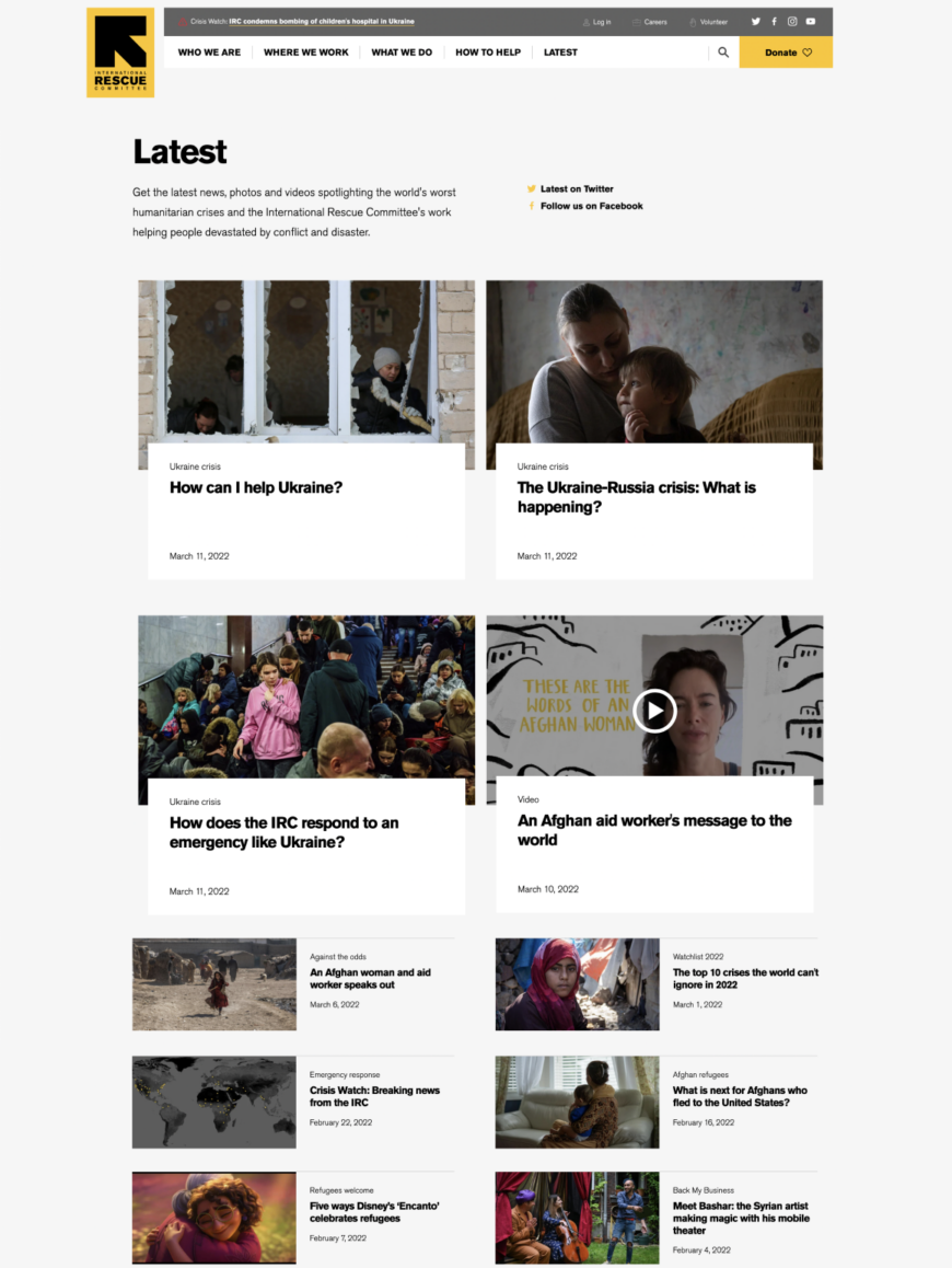 International Rescue Committee | Kanopi Studios