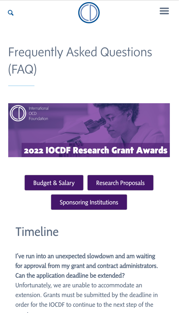 International OCD Foundation (IOCDF) | Kanopi Studios