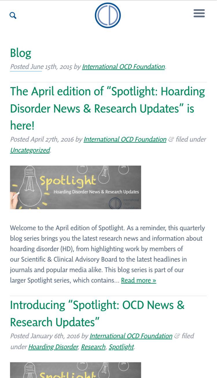 International OCD Foundation (IOCDF) | Kanopi Studios