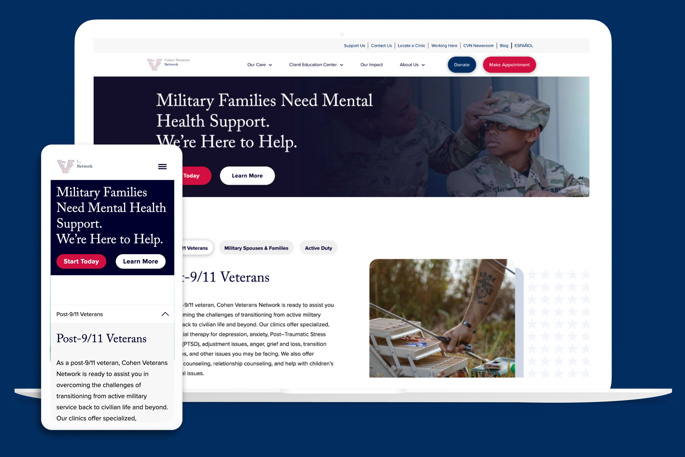 Cohen Veterans Network (CVN) | Kanopi Studios