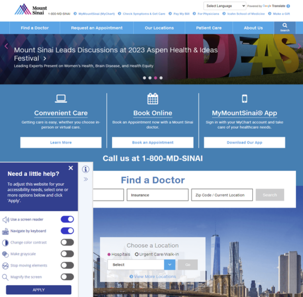 9 Standout Hospital Web Development Examples & Expert Tips