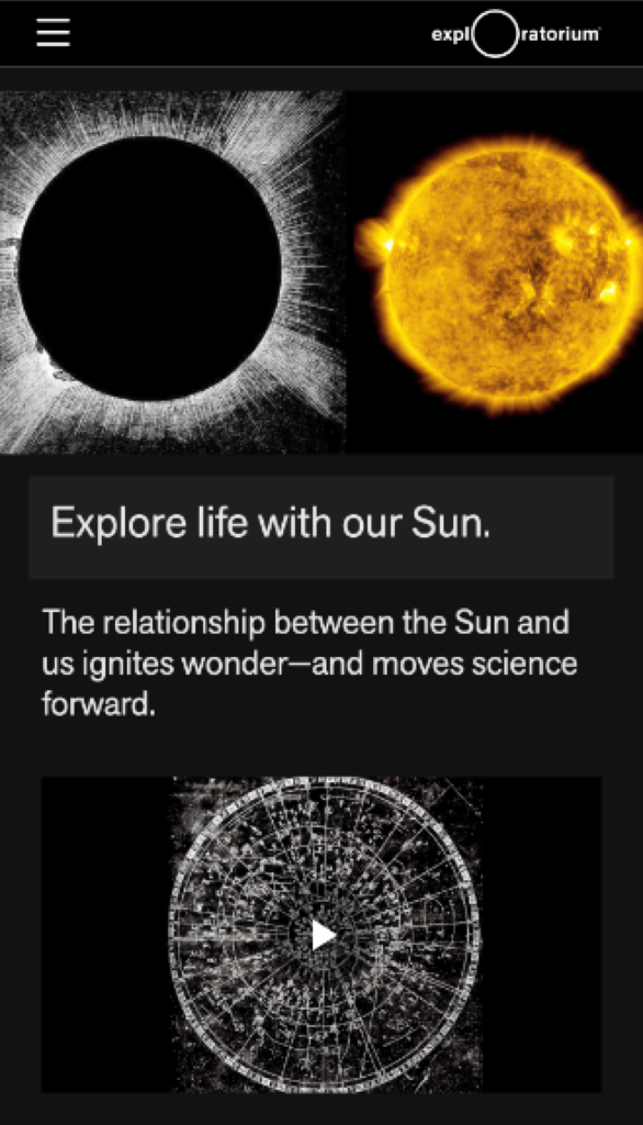 Exploratorium Eclipse | Kanopi Studios