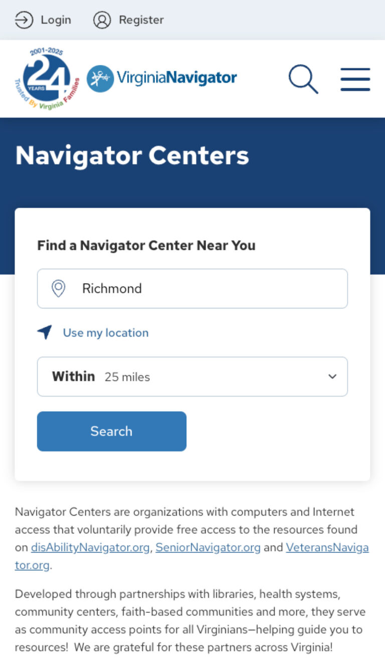 Virginia Navigator | Kanopi Studios