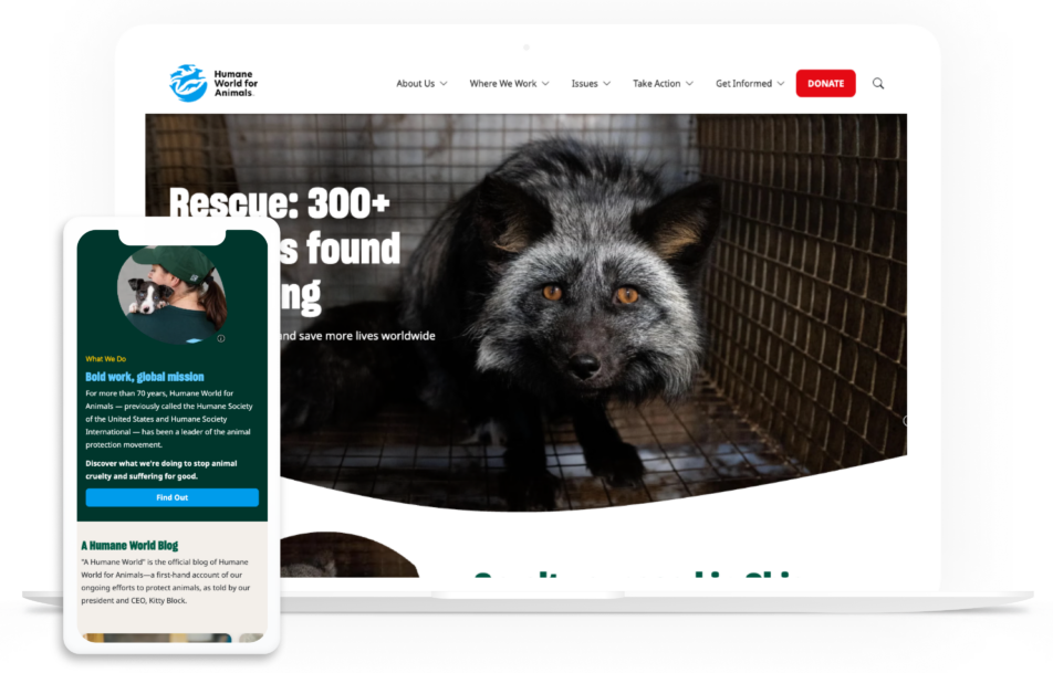 Humane World for Animals | Kanopi Studios