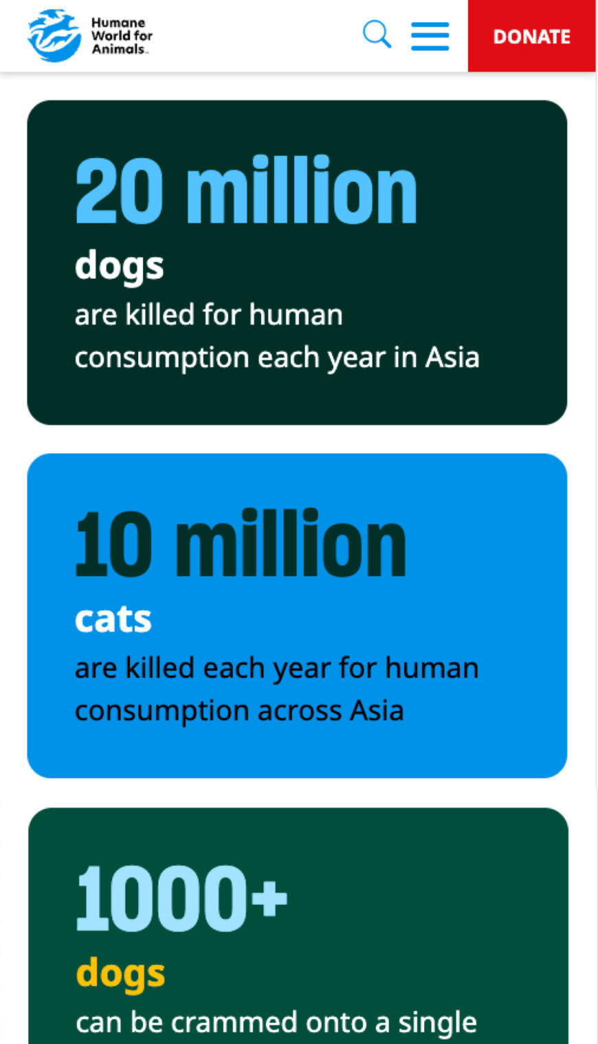 Humane World for Animals | Kanopi Studios